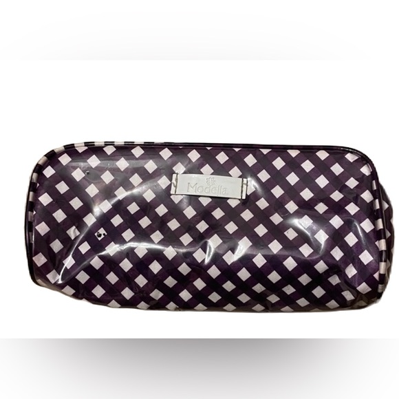 Modella | Bags | Purple And White Modella Makeup Bag | Poshmark